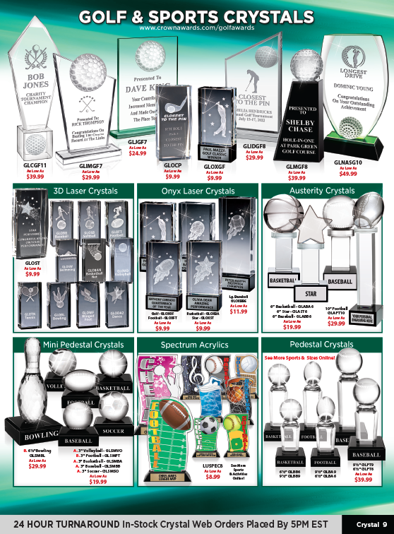 Crown Awards Catalog