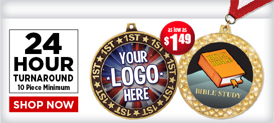 Custom Religion Medals and Awards