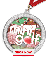 Mini Golf Trophies | Mini Golf Medals | Mini Golf Plaques and Awards