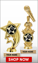 Singing Medals - Singing Trophies - Singing Plaques and Awards