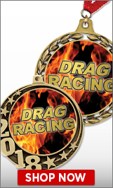 Drag Racing Trophies - Crown Awards
