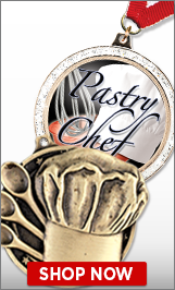 Pastry Chef Trophies | Pastry Chef Medals | Pastry Chef Plaques and Awards