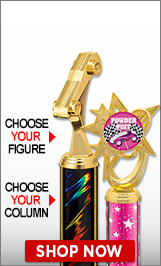 Powder Puff Trophies | Powder Puff Medals | Powder Puff Plaques and Awards