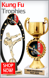 Kung Fu Trophies - Crown Awards