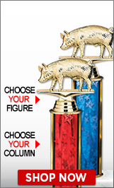 Pig Trophies - Pig Medals - Pig Plaques and Awards