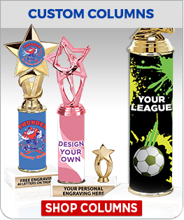 Custom Trophies | Award Trophies | Custom Logo Trophies