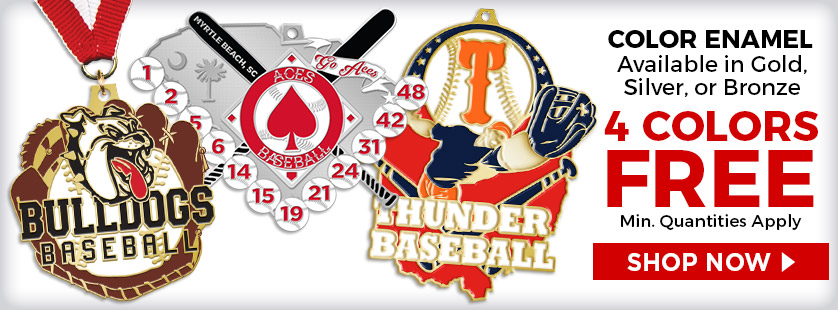 Custom Baseball Medals | Baseball Medals With Your Logo