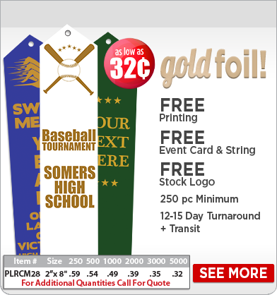 Custom Ribbons | Custom Award Ribbons | Rosette Ribbons