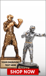 Boxing Trophies - Boxing Medals - Boxing Plaques and Awards