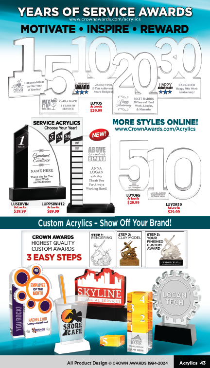 Crown Awards Catalog