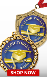Valedictorian Trophies | Valedictorian Medals | Valedictorian Plaques ...