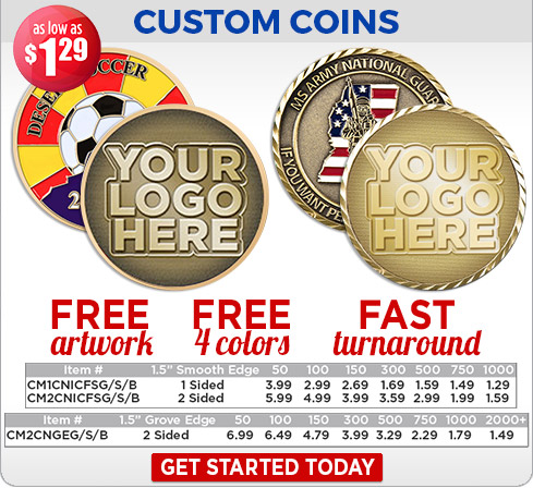 Custom Coins | Challenge Coins | Custom Commemorative Coins