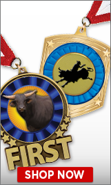Bull Medals | BullTrophies | Bull Plaques and Awards