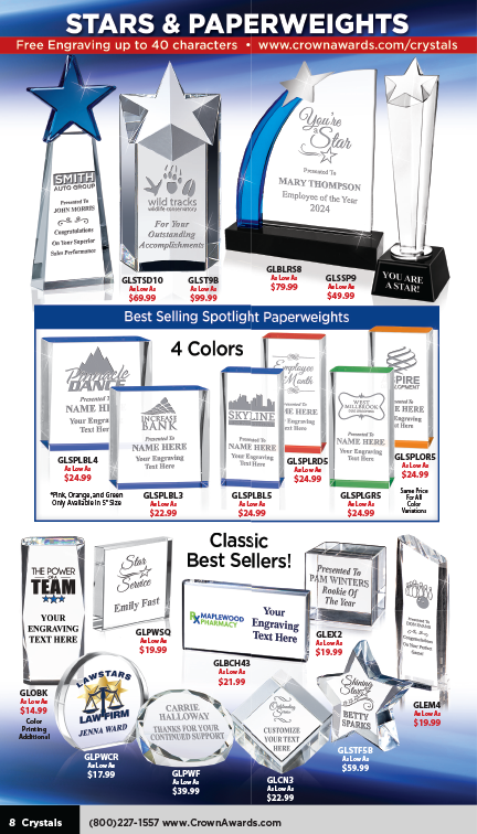 Crown Awards Catalog
