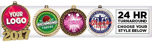 Custom Insert Medals