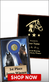 Horse Trophies - Horse Medals - Horse Plaques and Awards
