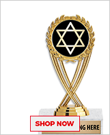 Star of David Trophies | Star of David Medals | Star of David Plaques ...