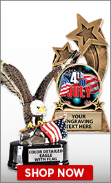 Fourth of July Trophies, Fourth of July Medals, Fourth of July Plaques ...
