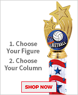 Netball Trophies | Netball Medals | Netball Plaques and Awards