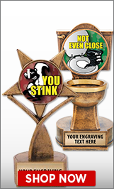 Joke Medals - Joke Trophies - Joke Plaques and Awards