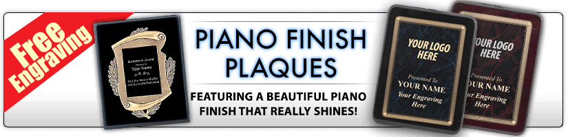 Piano Plaques