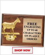 Goat Trophies | Goat Medals | Goat Plaques and Awards