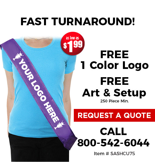 Custom Sashes | Personalized Sashes | Custom Pageant Sashes