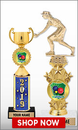 Bocce Trophies | Bocce Medals | Bocce Plaques and Awards