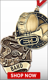 Band Trophies - Band Medals - Band Plaques and Awards