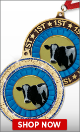 Cow Trophies | Cow Medals | Cow Plaques and Awards