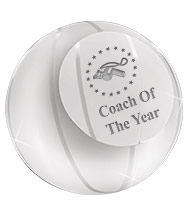 Sport Ball Crystal Paperweights