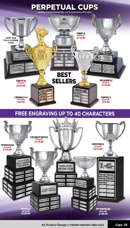 Crown Awards Catalog