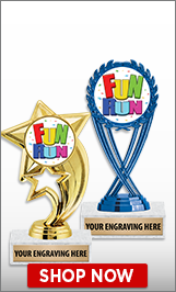 Fun Run Trophies | Fun Run Medals | Fun Run Plaques and Awards