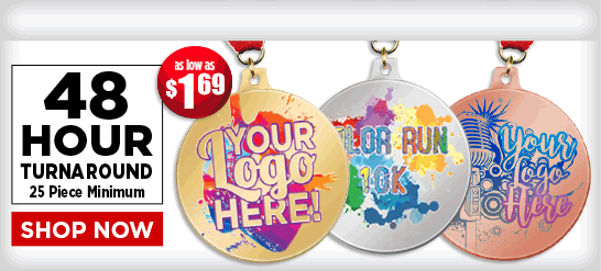 Custom Printed Medals | Printed Medallions