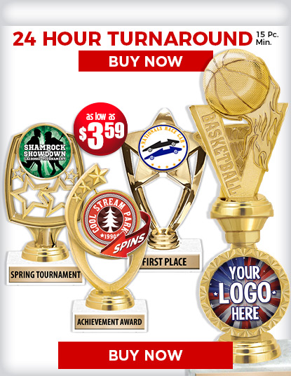 Custom Trophies | Award Trophies | Custom Logo Trophies