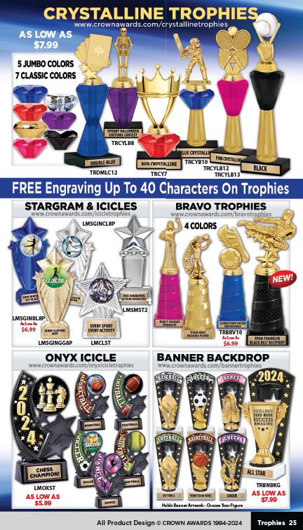 Crown Awards Catalog