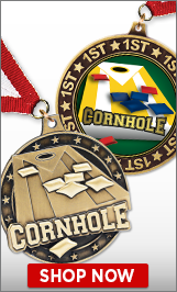 Cornhole Trophies | Cornhole Medals | Cornhole Plaques and Awards