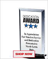 Dedication Awards | Dedication Trophies | Recognition Awards