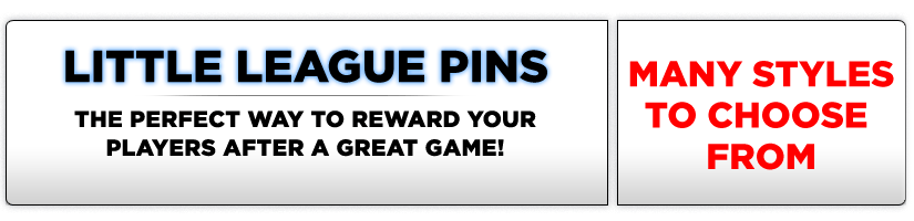 Little League Baseball Pins