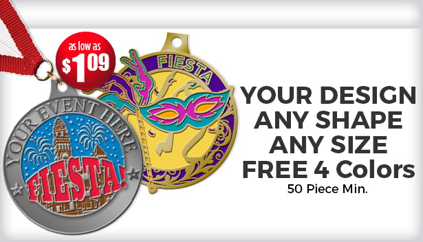 Custom Fiesta Medals | Fiesta Medals