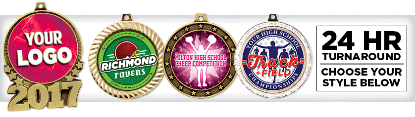 Custom Insert Medals