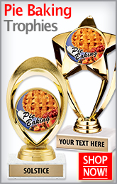 Pie Baking Trophies - Crown Awards