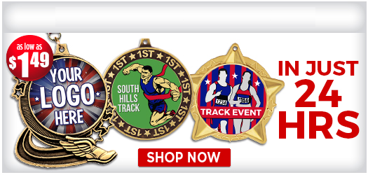 Custom Track Medals |Track With Your Logo