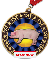 Pig Trophies | Pig Medals | Pig Plaques and Awards
