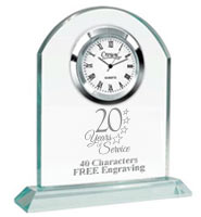 Award Clocks | Personalized Clocks | Crystal Clocks