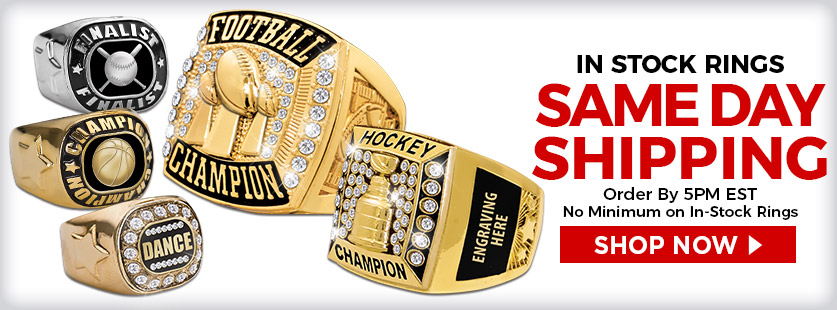 Custom Championship Rings | School Sports Champion Rings and More!
