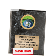 Earth Day Trophies | Earth Day Medals | Earth Day Plaques and Awards