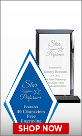 Star Performer Trophies - Star Performer Medals - Star Performer ...