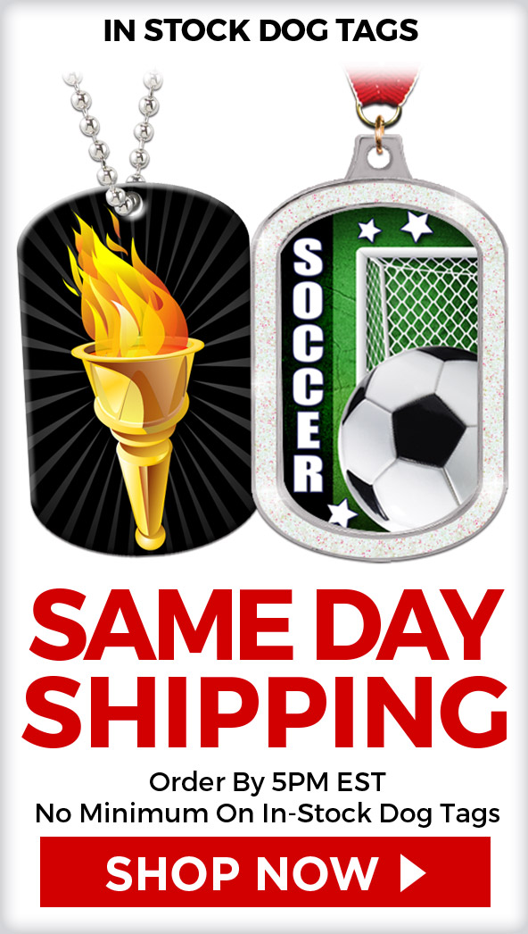 Custom Dog Tags | Dog Tag Awards | Custom Award Dog Tag
