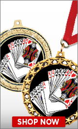 Cribbage Trophies | Cribbage Medals | Cribbage Plaques and Awards